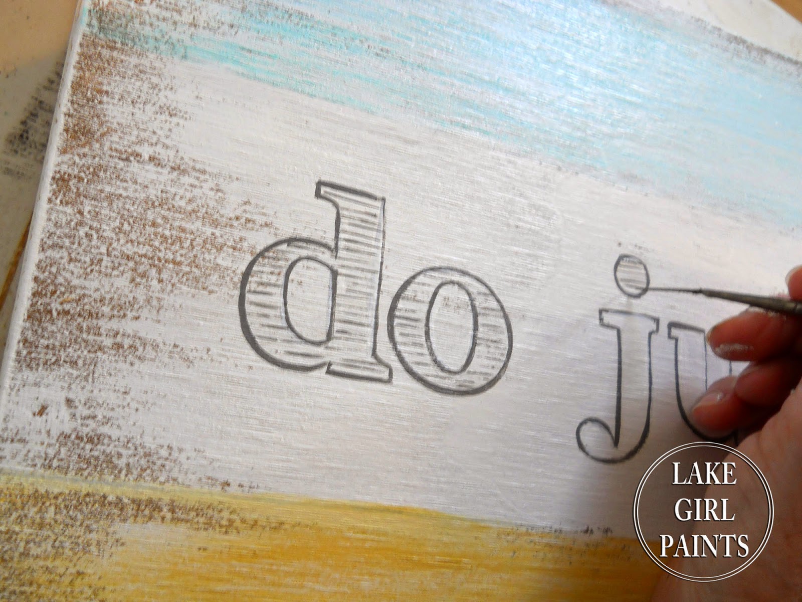 Lake Girl Paints: Making Scripture Word Art