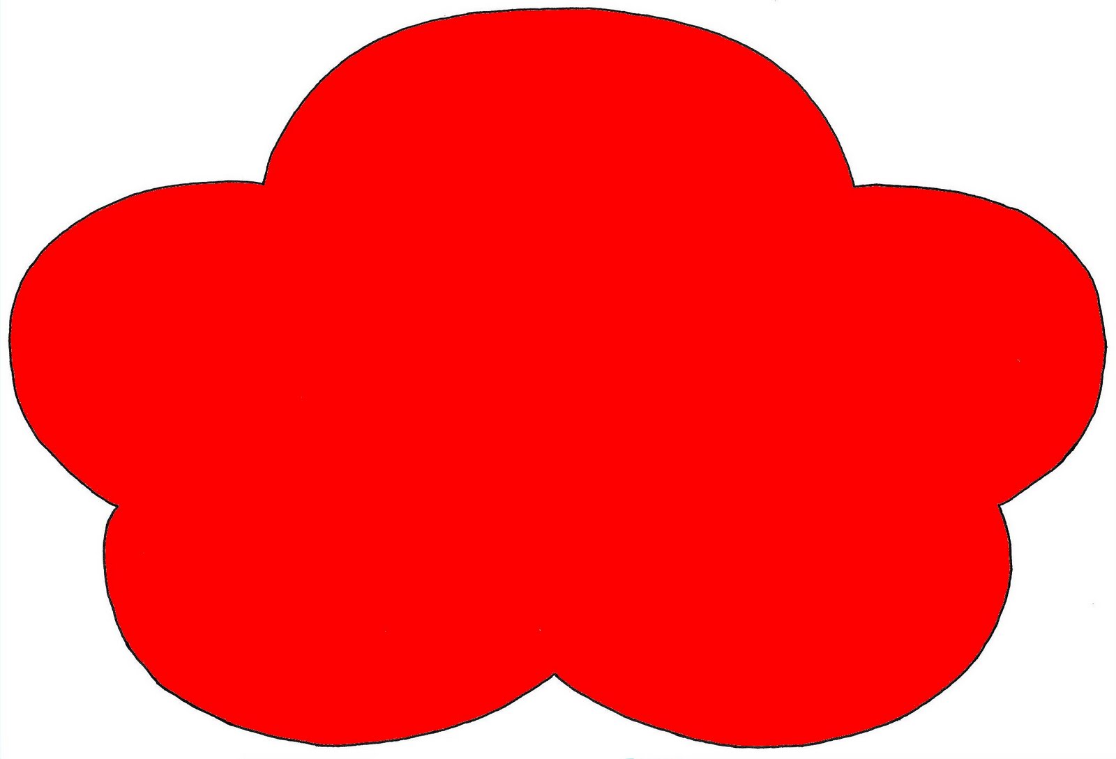 La maternelle à la maison: La couleur rouge