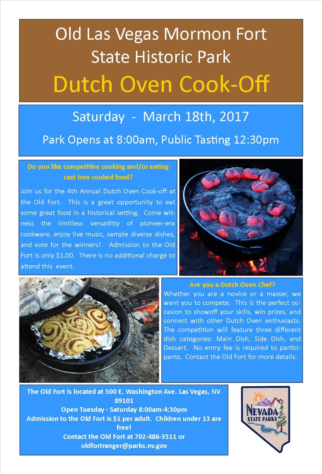 TOPONAUTIC Outdoor News-Events-Recipes: DUTCH OVEN COOK OFF at the OLD ...
