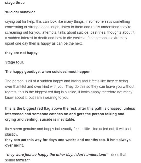 Stella Dimoko Korkus.com: Read These Depression/Suicide RED FLAGS