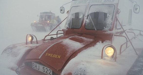 STAR WARS AFICIONADO WEBSITE: BEHIND THE SCENES: SNOW DRIVERS!