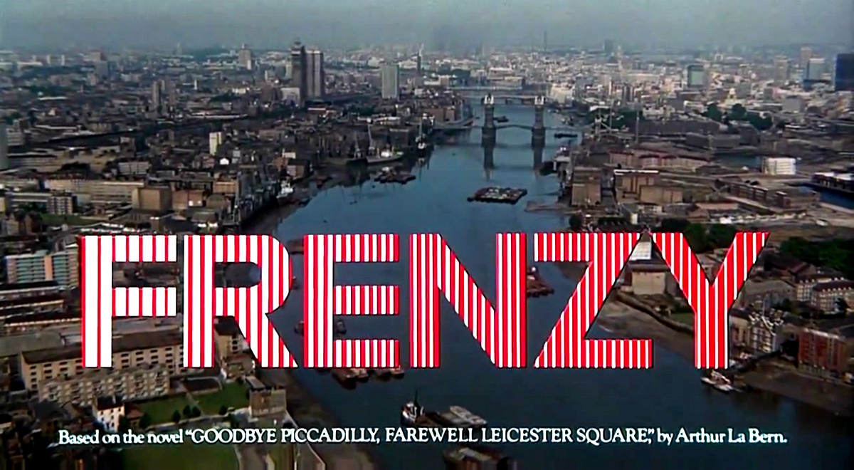 13: FRENZY - Alfred Hitchcock - "A Shocking Masterpiece" (1972)