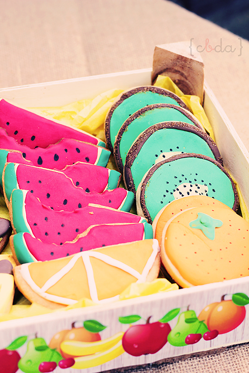 Galletas decoradas de Frutas....y el porqué de mi felicidad!!!! ~ En mi ...