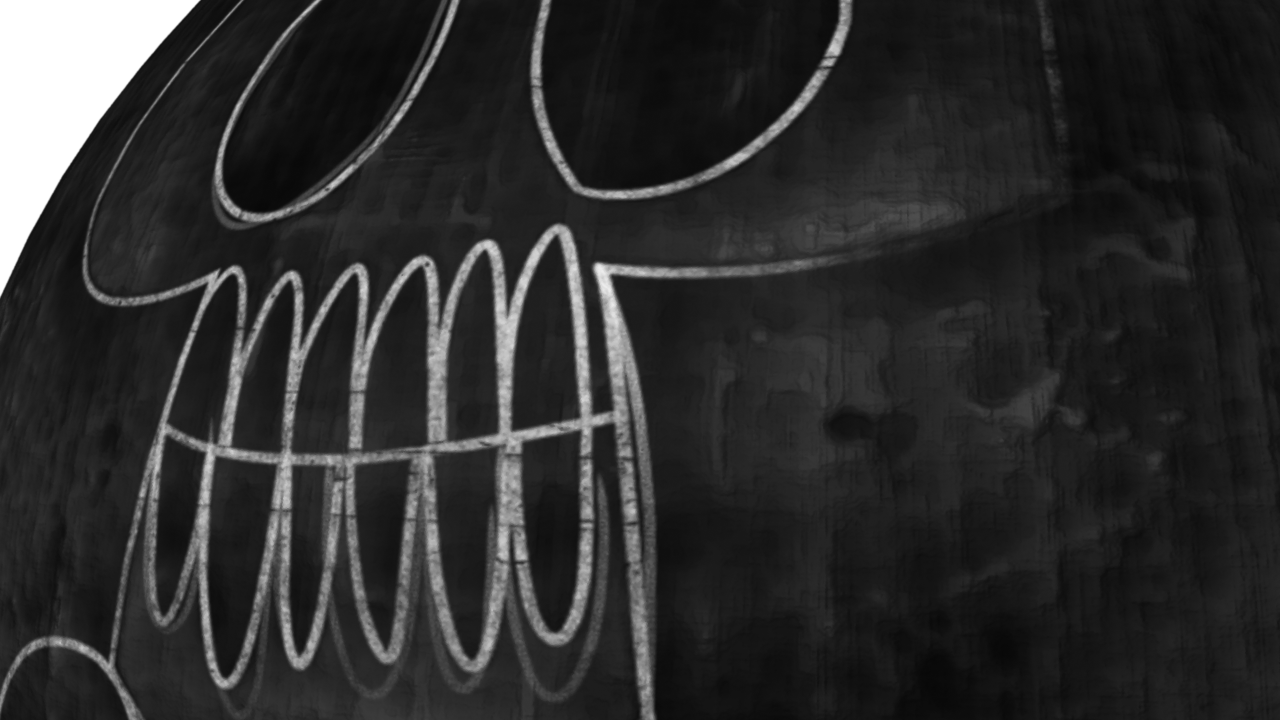 Ben Hudson's Animation Blog: 'Black Circular Bomb' Texture Design