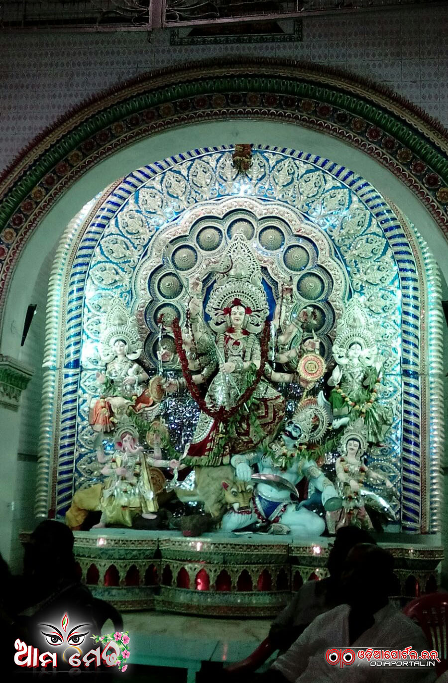 Ama Medha: Firingi Bazar, Cuttack - 2015 Durga Puja Medha - Photo By ...