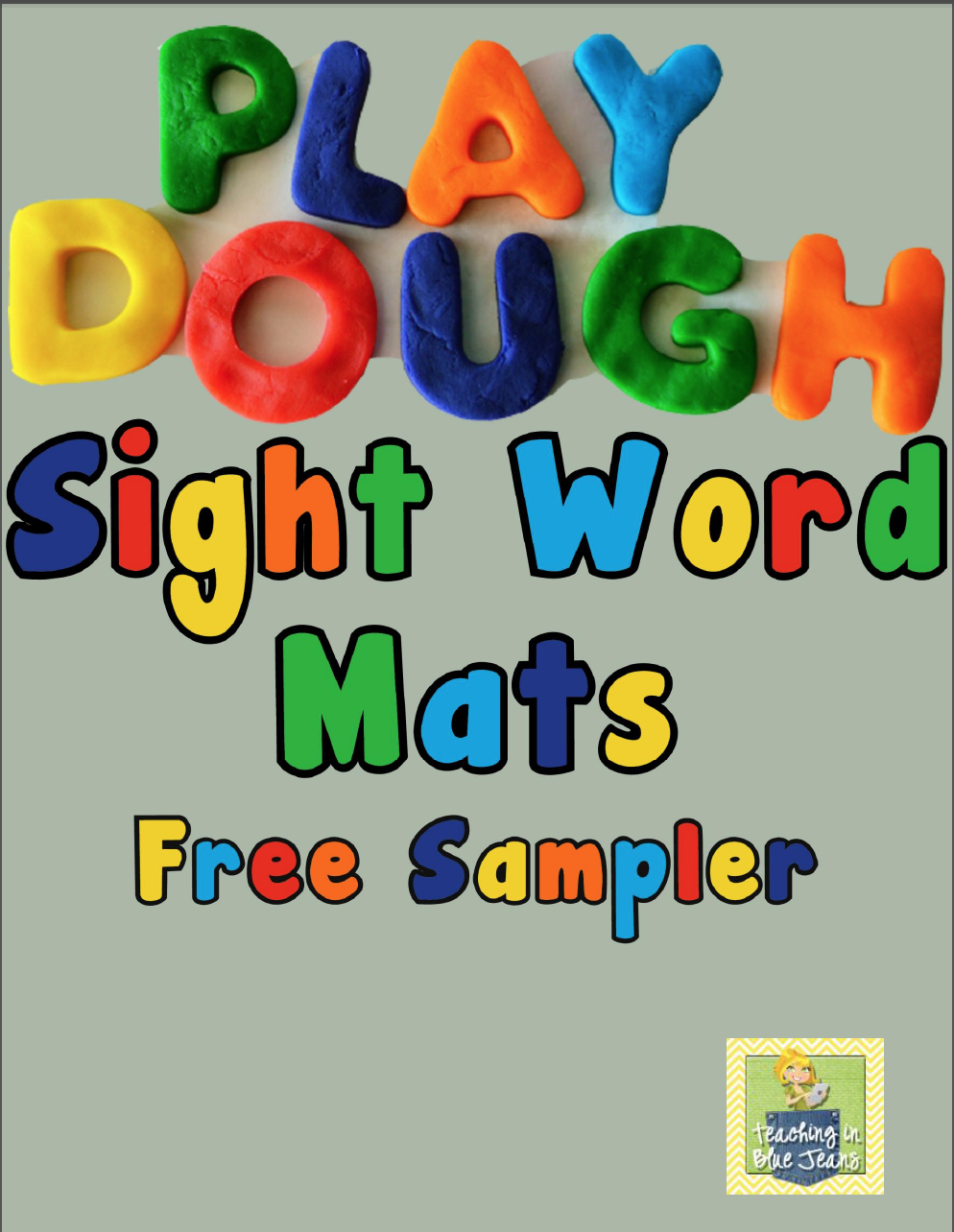 Classroom Freebies Too: Who Doesn't Love play dough?