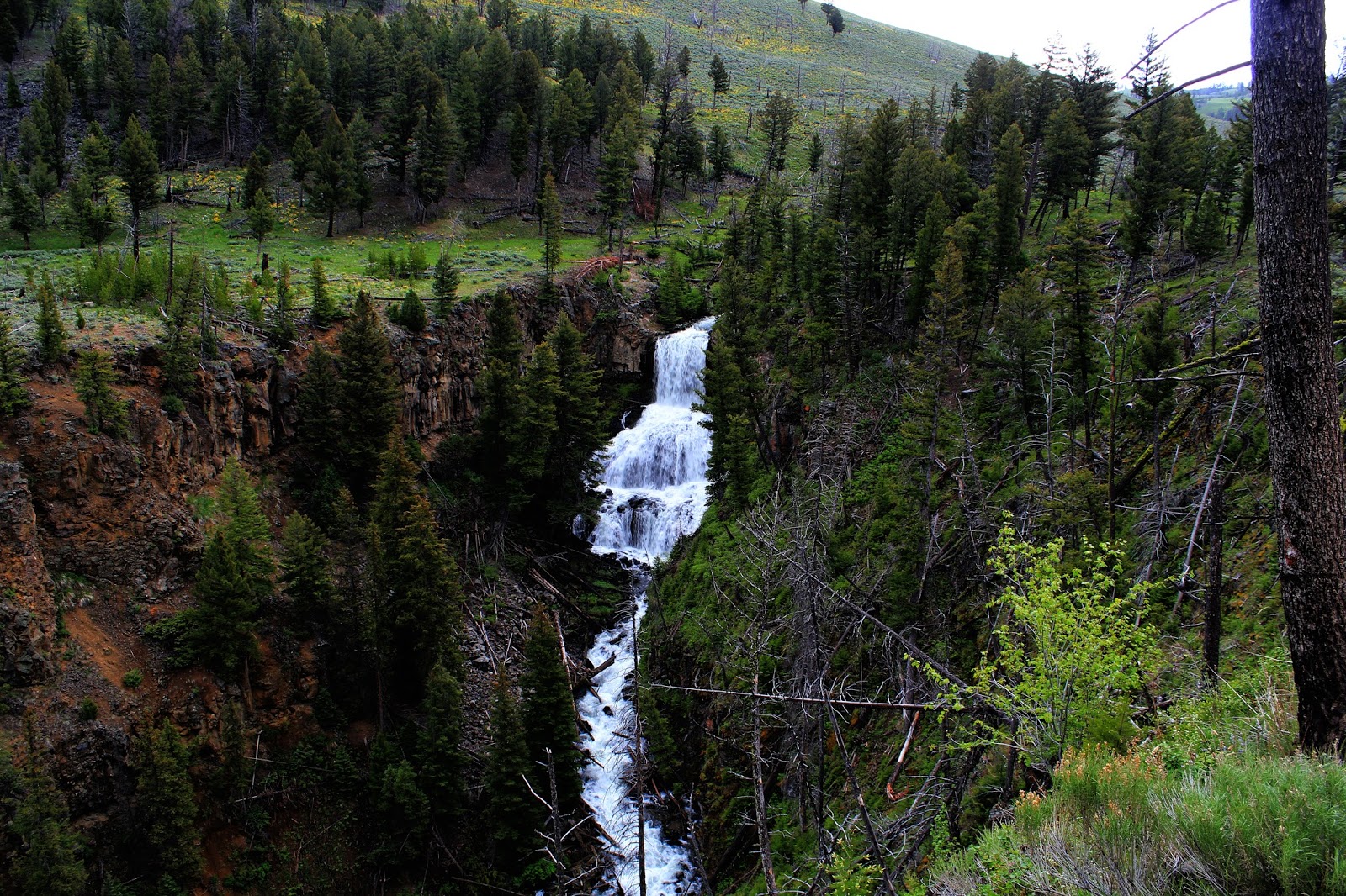 Yellowstone National Park Waterfalls ~ Adventures in Southern California
