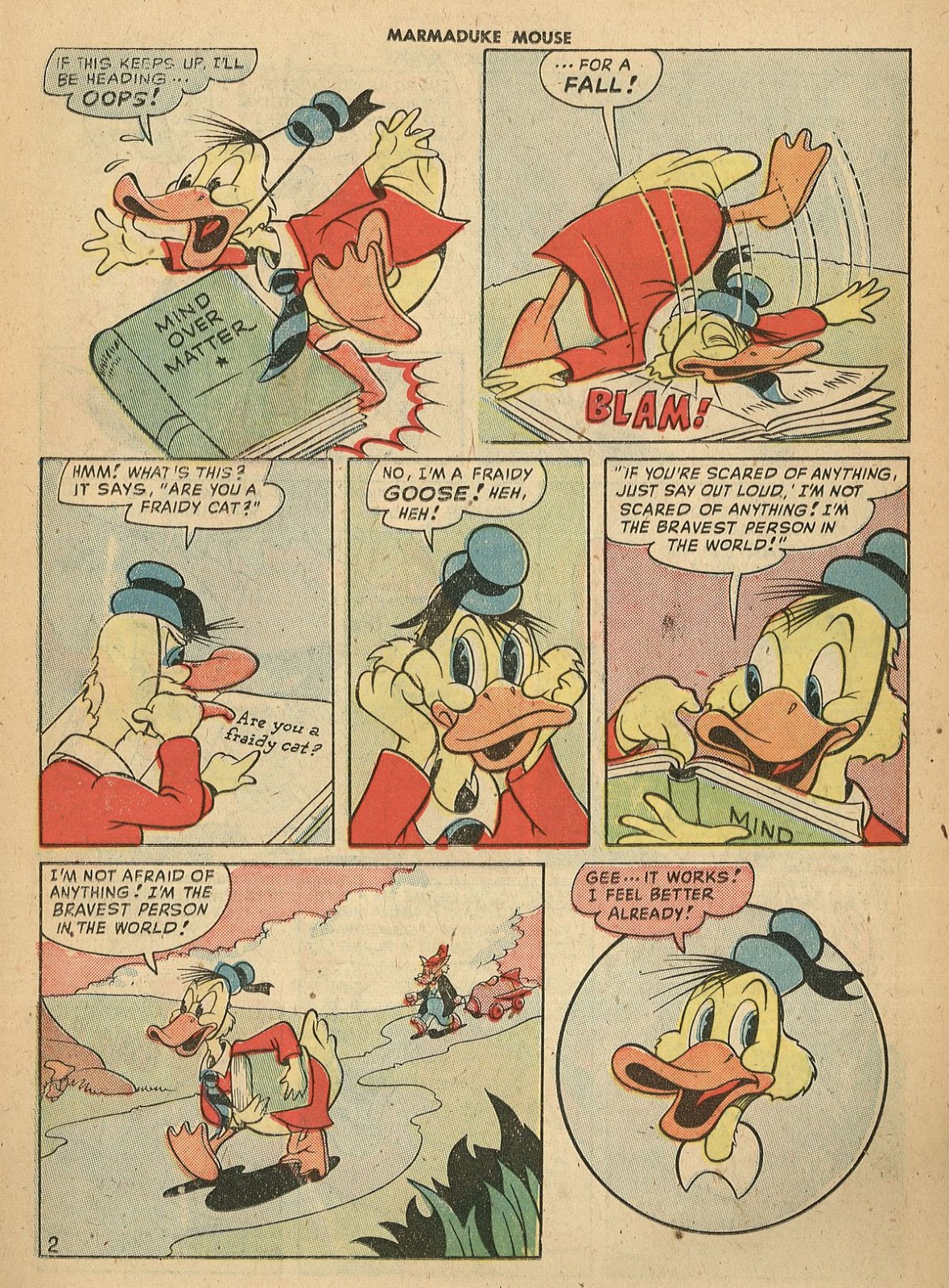 Saved From The Paper Drive: Comic Book Short Story~ Giddy Goose