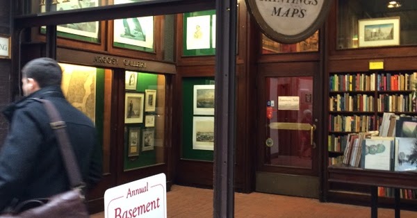 Travels With Carole: NYC: Argosy Book Store; things to do