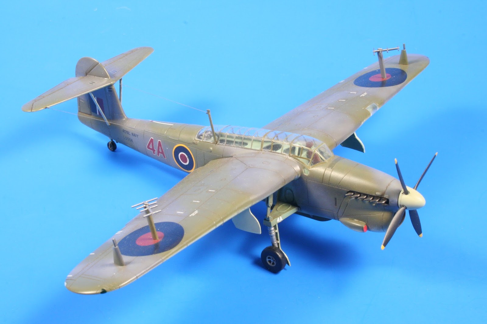SH72306 - Fairey Barracuda 1/72 - built model