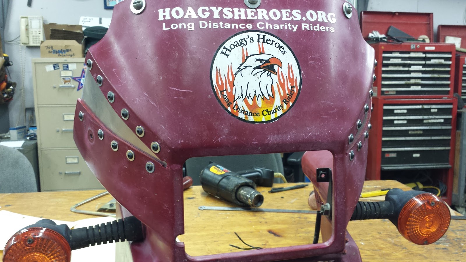 The Redneck Rant: KLR650 "Wheatwacker" mod