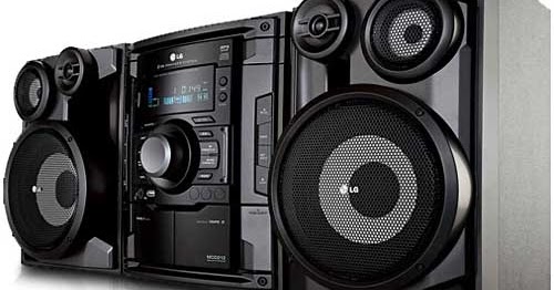 Equipo LG en modo DEMO modelo MCD212