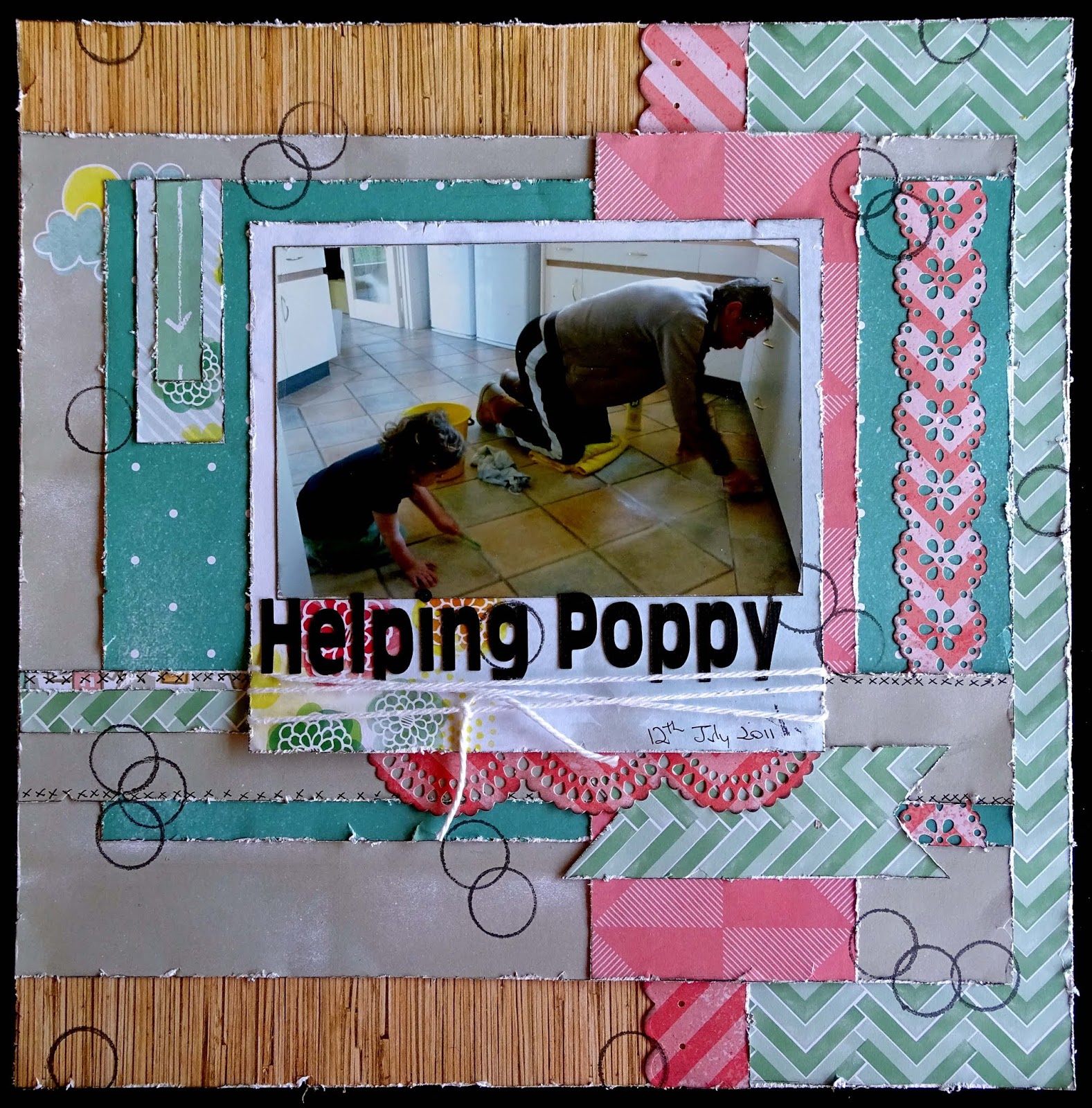 Julie's Papercraft: Helping Poppy Layout