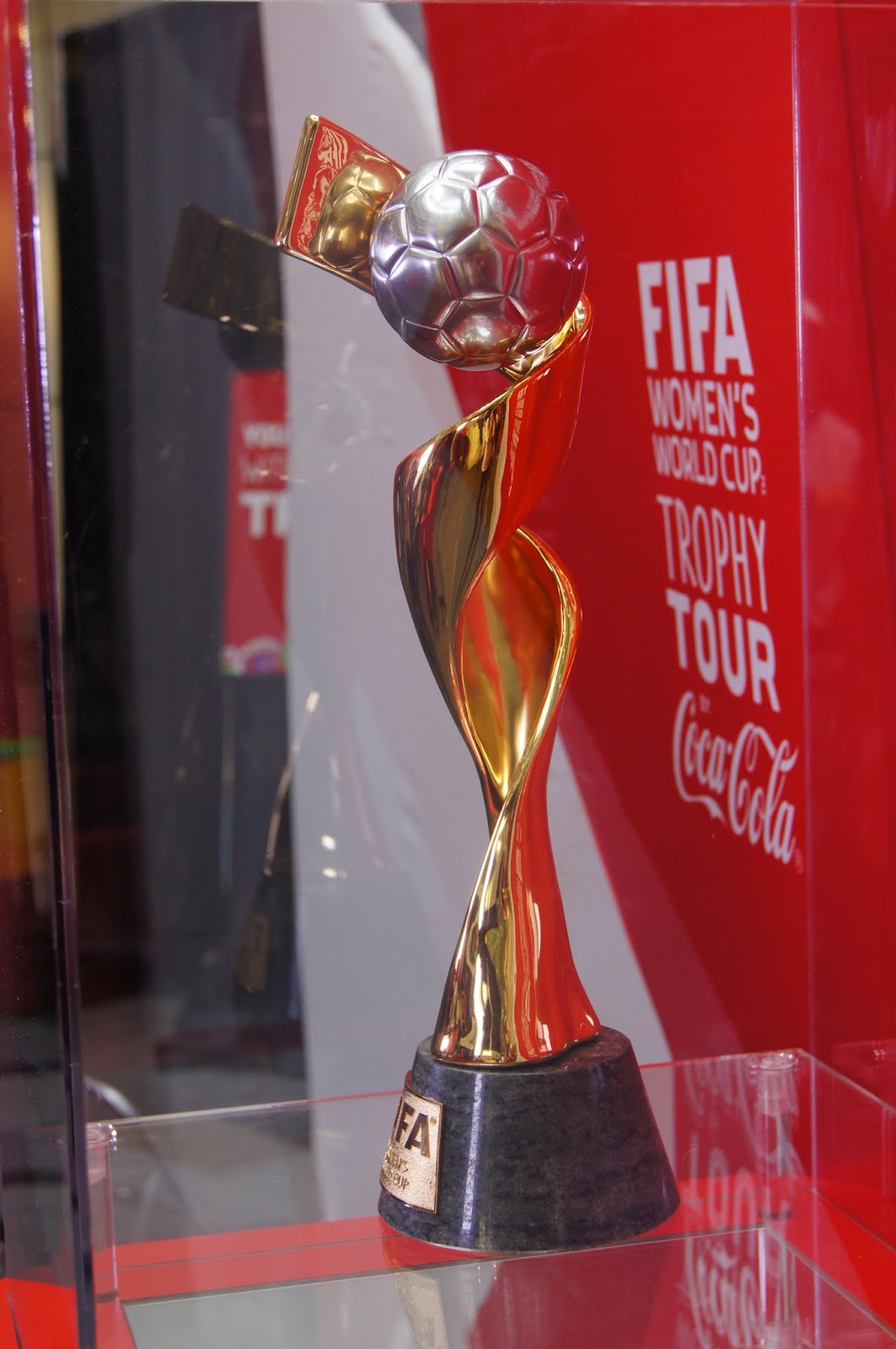 Mashed Thoughts: FIFA Women's World Cup Trophy Tour by Coca Cola