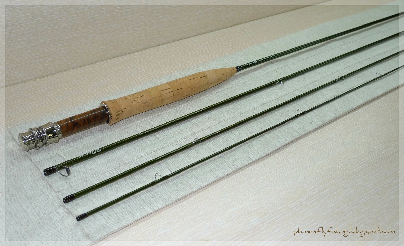 Plamen Ganchev fly rods: Ultralight CTS Affinity 9ft 2in 0wt 4pc fly rod