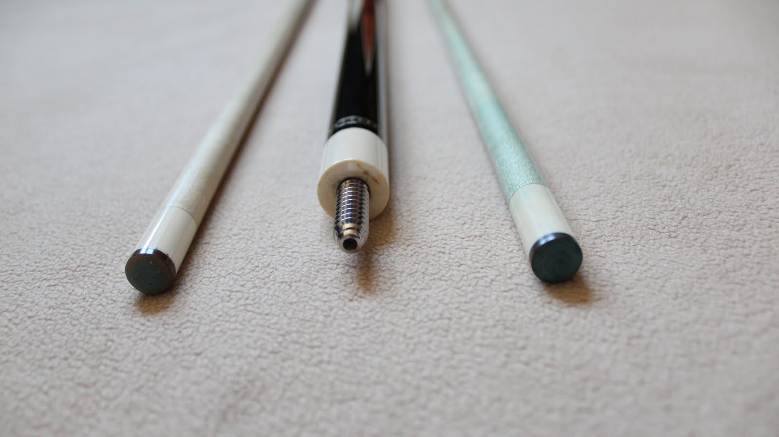 Zappy's Pool Cues: Coker Ivory Cue