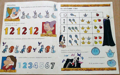 Filmic Light - Snow White Archive: French-Language Math Book, 1997