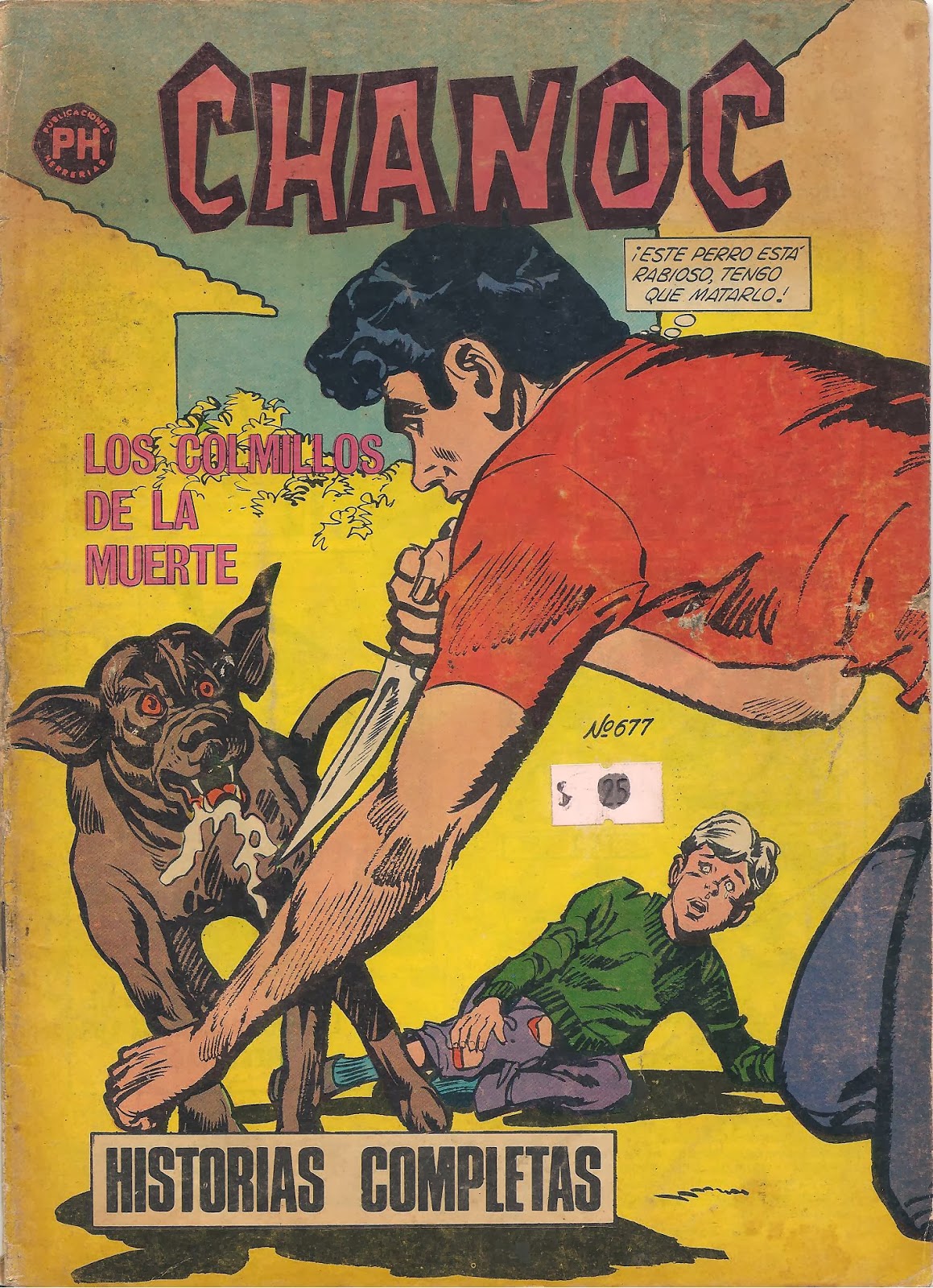 BAZAR DE COMICS EL REMATE : CHANOC AVENTURAS DE MAR Y SELVA