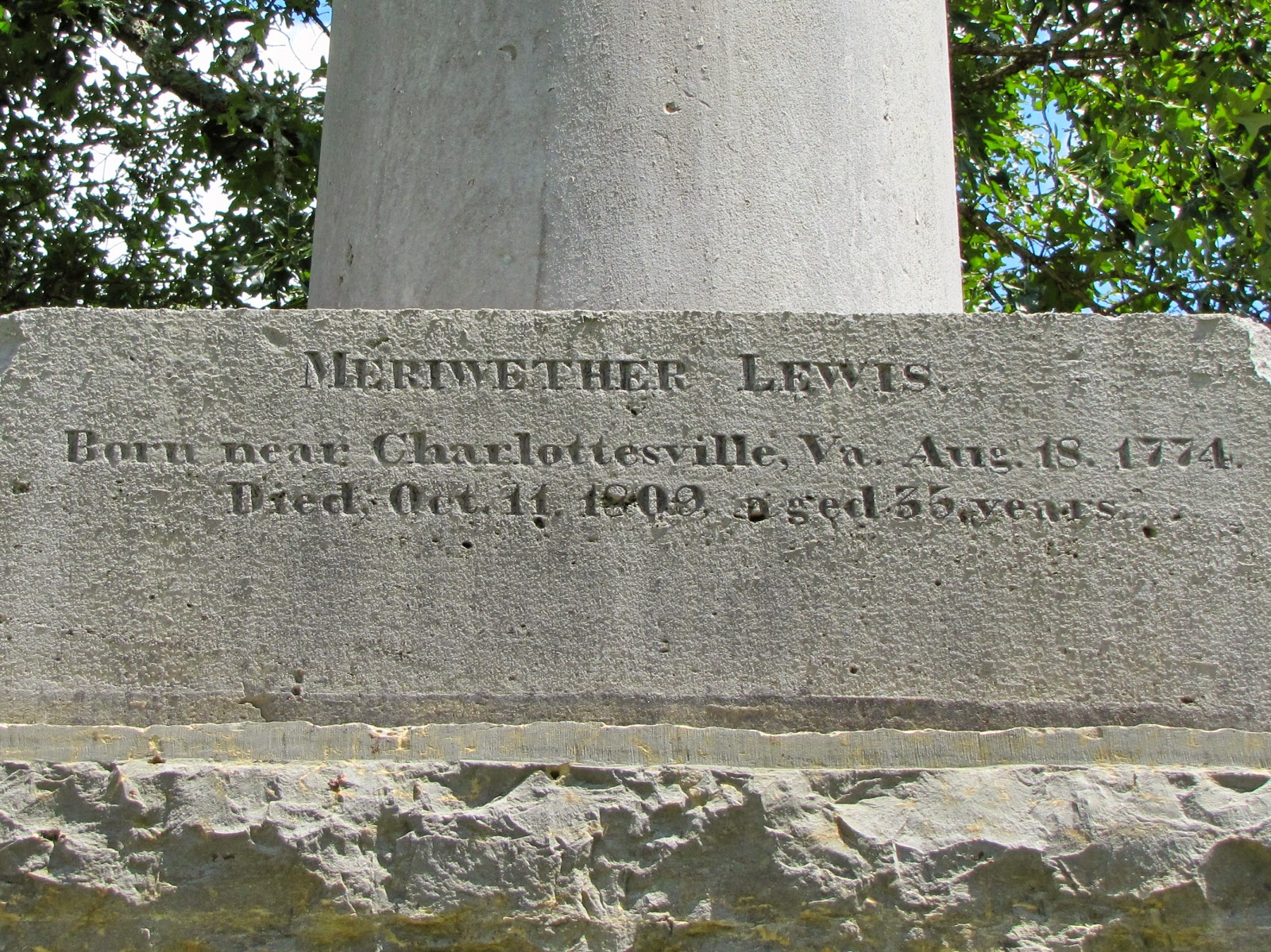 Day Trip: Meriwether Lewis Historic Site