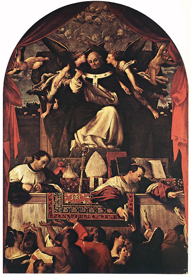 Painting of Lorenzo Lotto artist, Lorenzo Lotto paintings