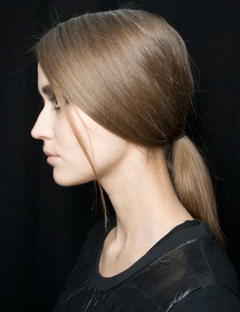 La moda en tu cabello: Coleta baja 2016 Peinados de moda