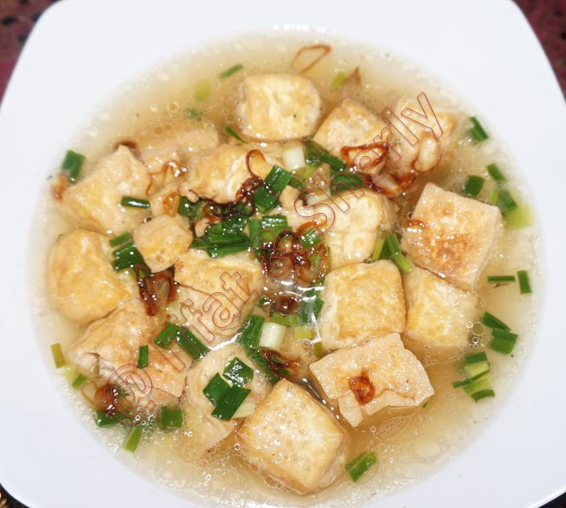 Resep Chinese Food Bangka: TAHU KUAH TERASI