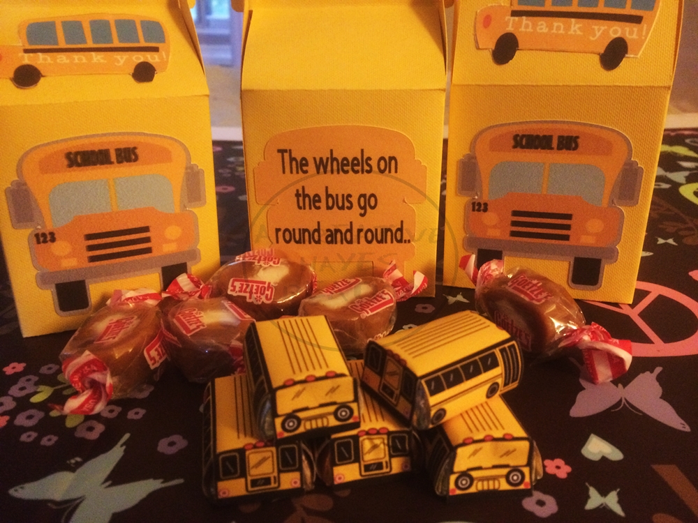 crEATive hAYes crEATions: School bus boxes
