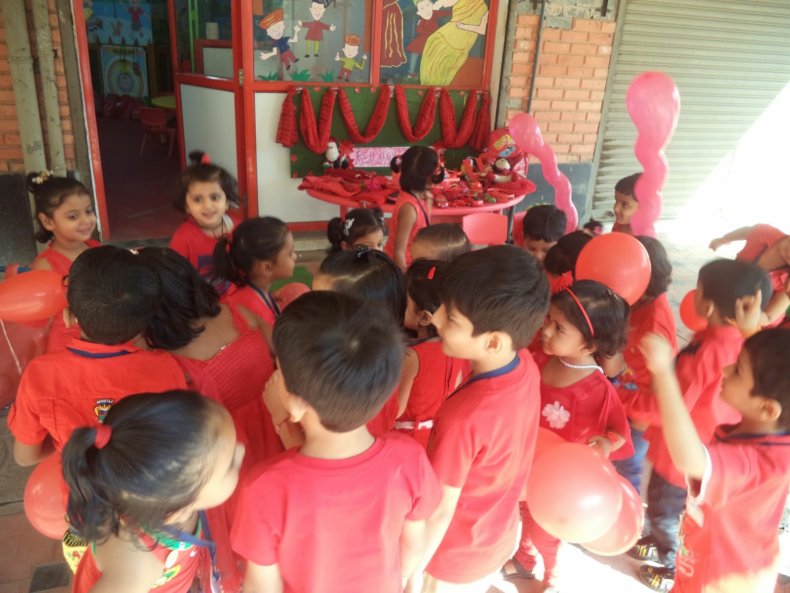 Firstep The Pre-School: RED DAY CELEBRATION