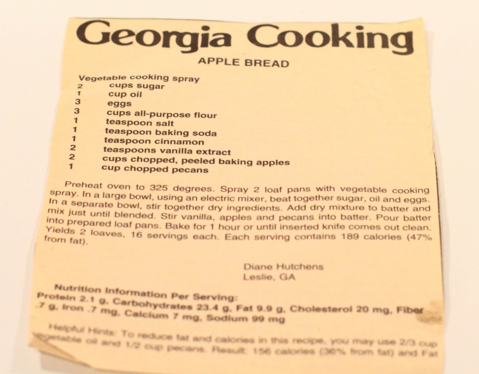 Outside the Frame: mama's kitchen - apple bread