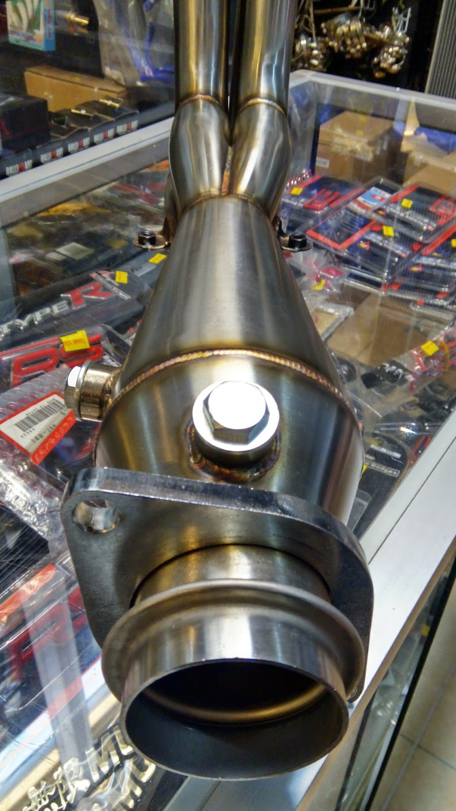 RS RACING MOTORSPORTS: JDM Megaphone Race extractor B Series B16 B18 B20