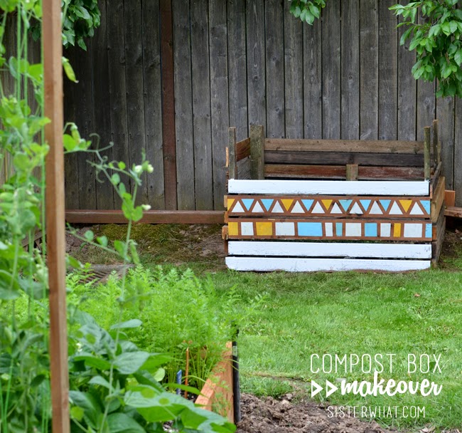 Compost Box Makeover - Sisters, What!