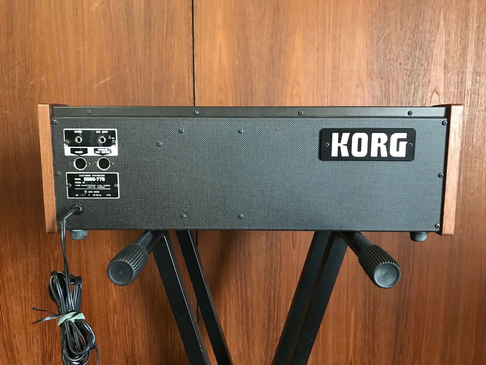 MATRIXSYNTH: Korg 770 Vintage Analog Monophonic Synthesizer SN 770722 w ...