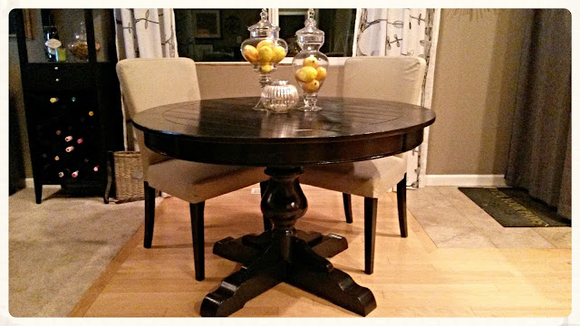 A Decorated Room: Kitchen Table Makeover