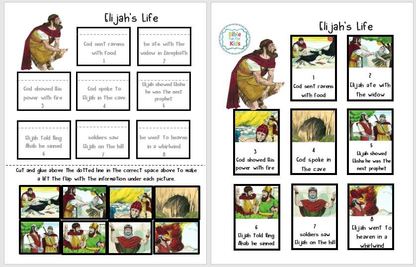 Elijah's Life | Bible Fun For Kids