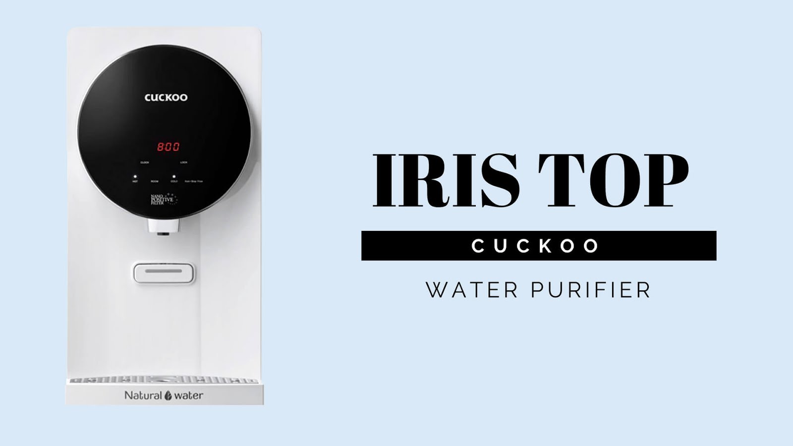 CUCKOO KELATE: CADANGAN PENGGUNAAN AIR ALKALI DALAM SEHARI