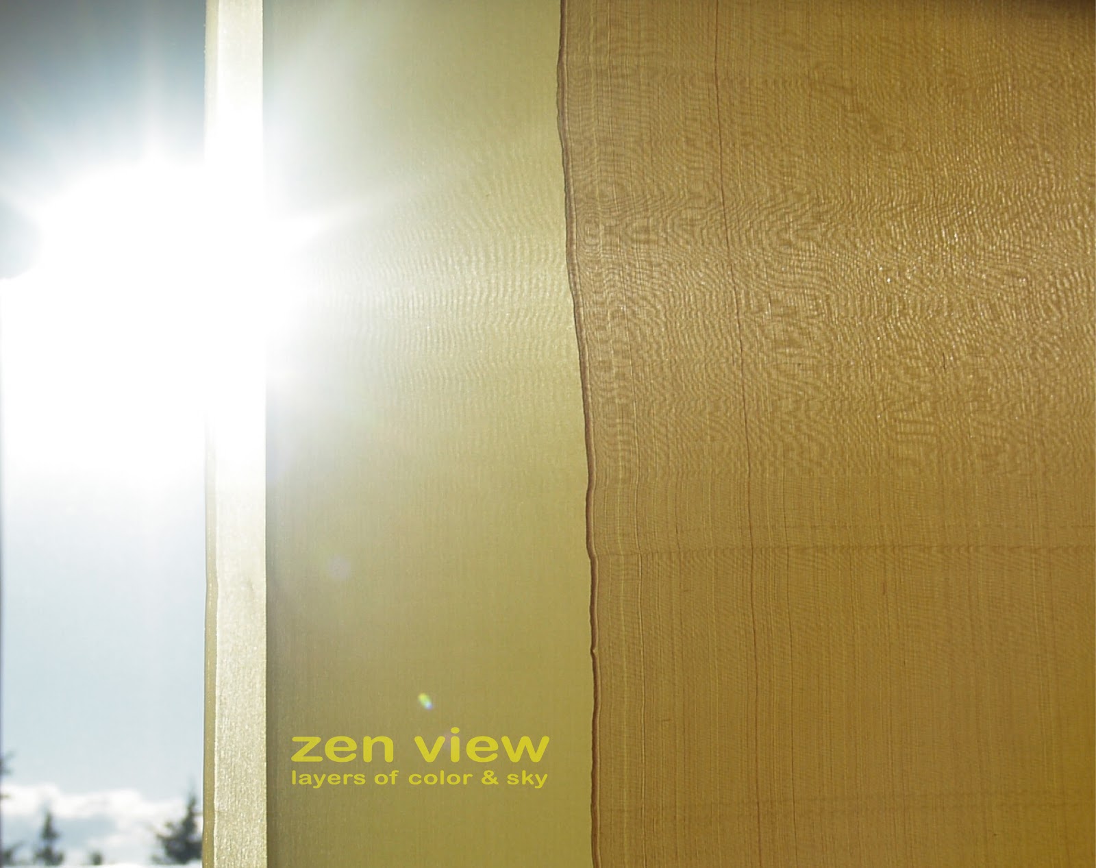 Common Thread Textiles: Zen View / Shrouding and Revealing the Sky Corridor