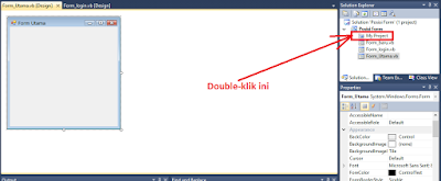 VISUAL BASIC NET PART 7 – TUTORIAL CARA MENGATUR AGAR FORM PERTAMA YANG TAMPIL SAAT DIJALNKAN ...