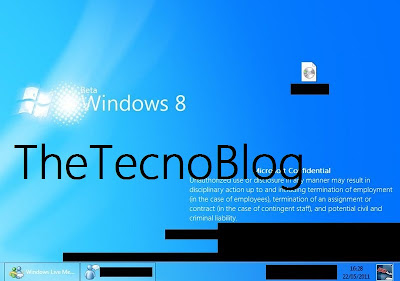 THE TECNO BLOG: Ecco lo sfondo ufficiale della beta di Windows 8