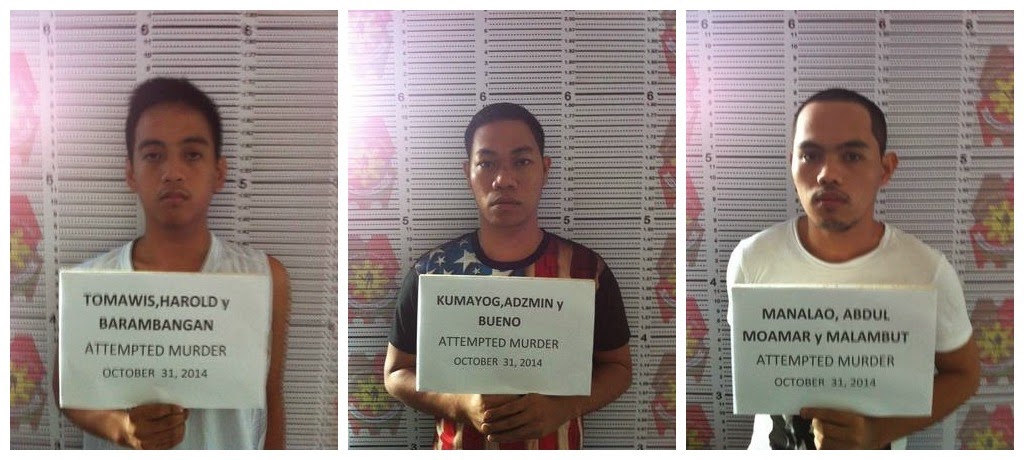 Davao Police Release Mugshot of Suspects in PNP Officer Mauling - Exam ...