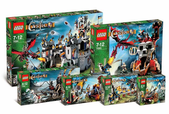 BRICKS LEGEND: LEGO CASTLE ( FANTASY ERA 2007 - 2009 )