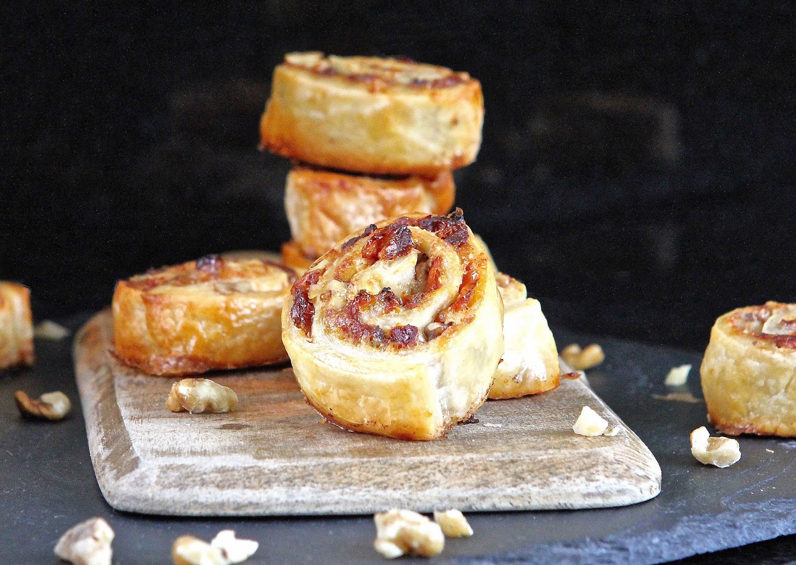 Gluten Free Alchemist: Sun-Dried Tomato, Parmesan & Walnut Puff Pastry ...