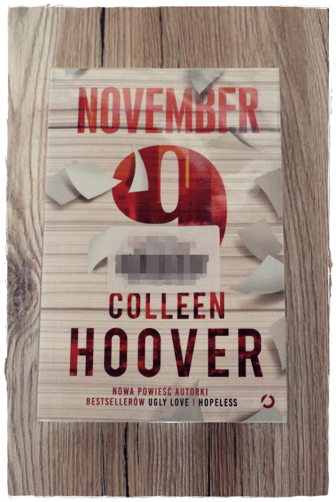 CZYTANIE i inne przygody ;-): "November 9" - Colleen Hoover