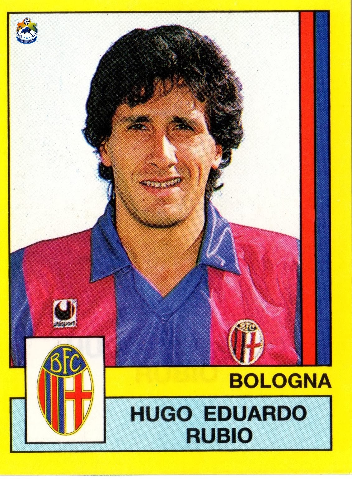 Futbolistas Chilenos en Álbumes Extranjeros: Hugo Rubio