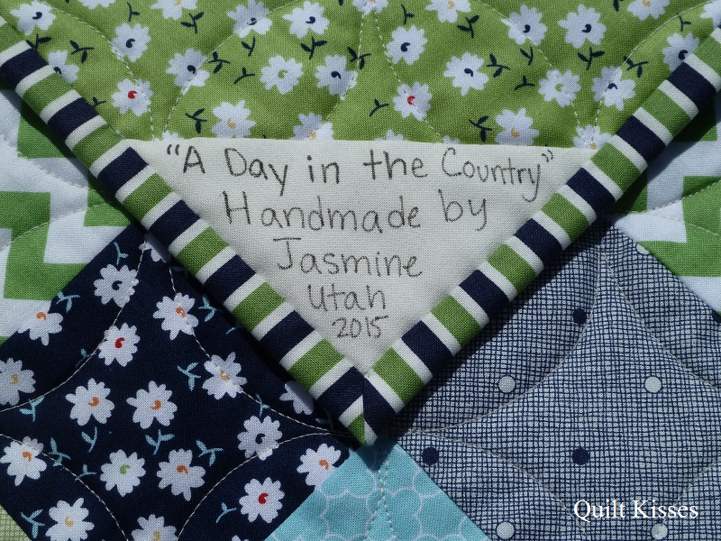 Quilt Kisses: A Day in the Country: Finished Challenge Quilt