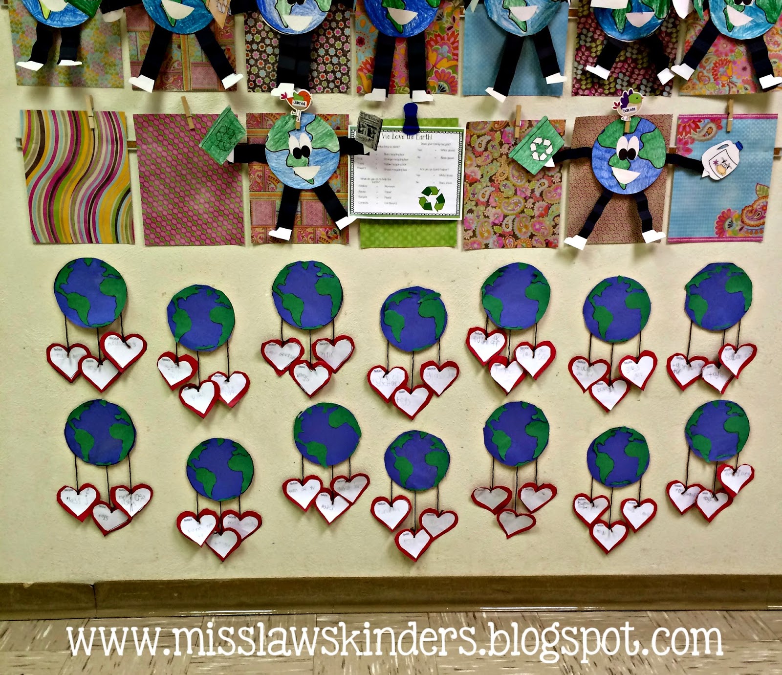 Miss Law's Kinders: Earth Day Unit-{Day #3: Getting Digital & a FREEBIE!}