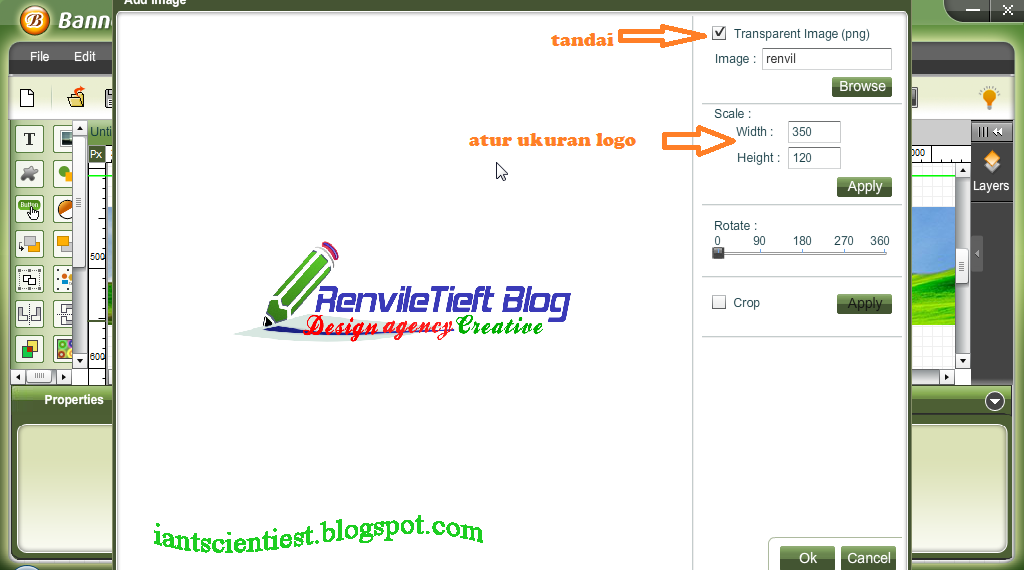 CARA MEMBUAT HEADER BANNER ANIMASI DAN MEMASANGNYA DI BLOG AGAR SESUAI ...
