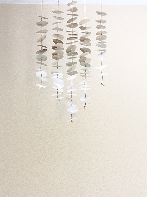 swoon studio: Made at home: Anthropologie inspired paper mobile