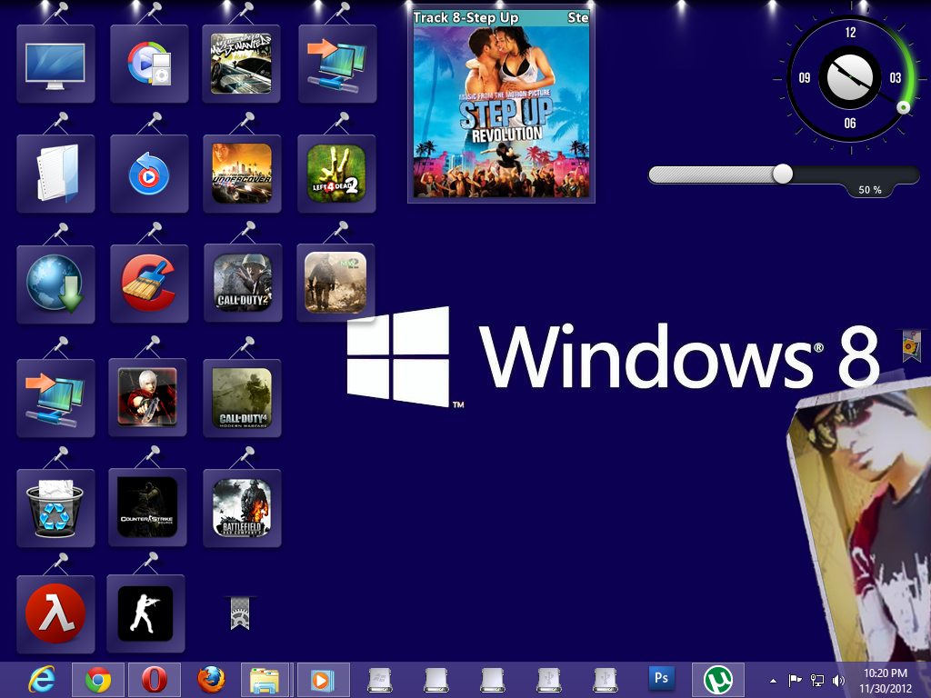 wIn8 bLuE dEsKtoP - DJ-rINd