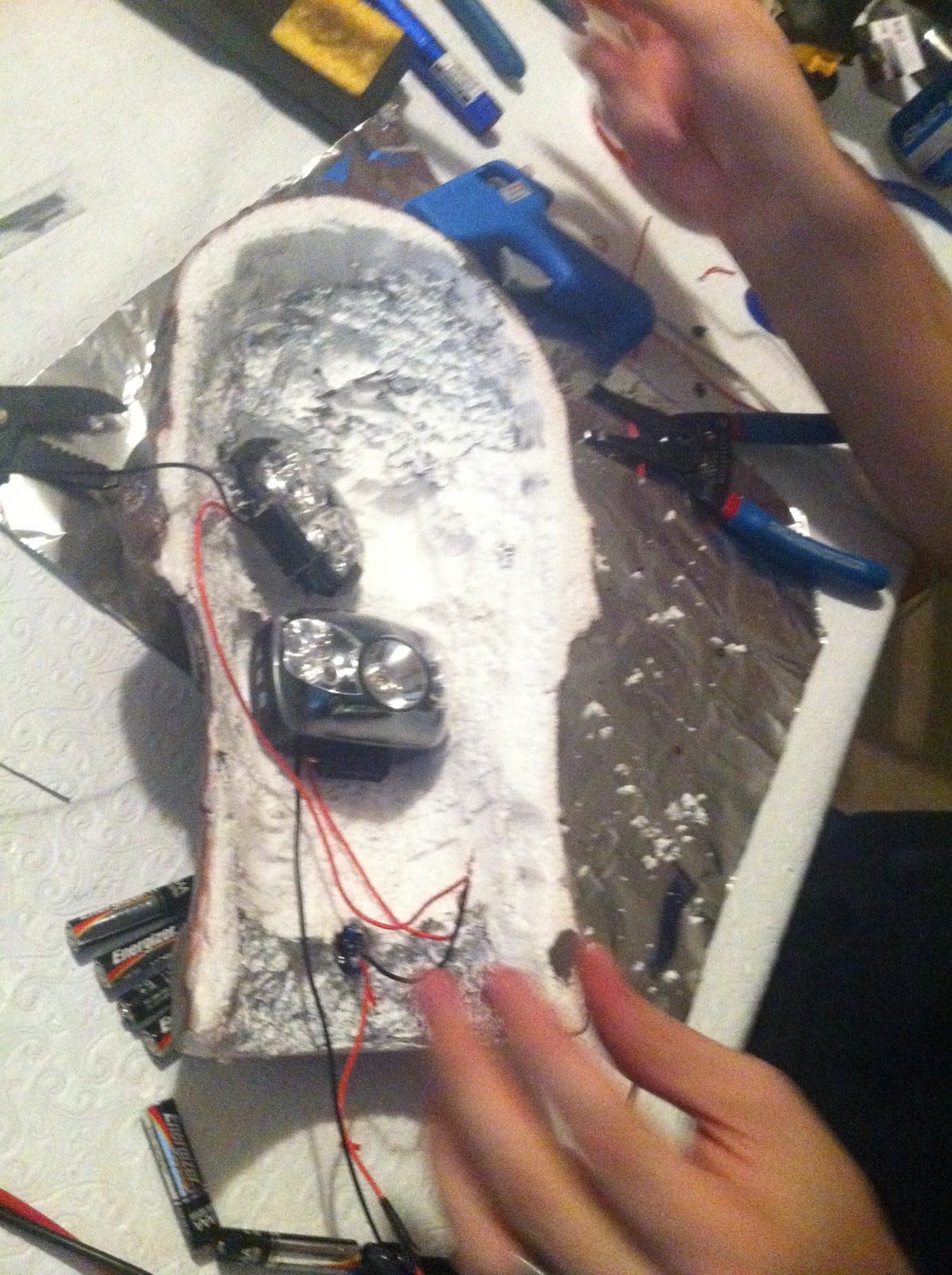 Cosplay and Iron: Cosplay: (God of War) Helios Head pt2