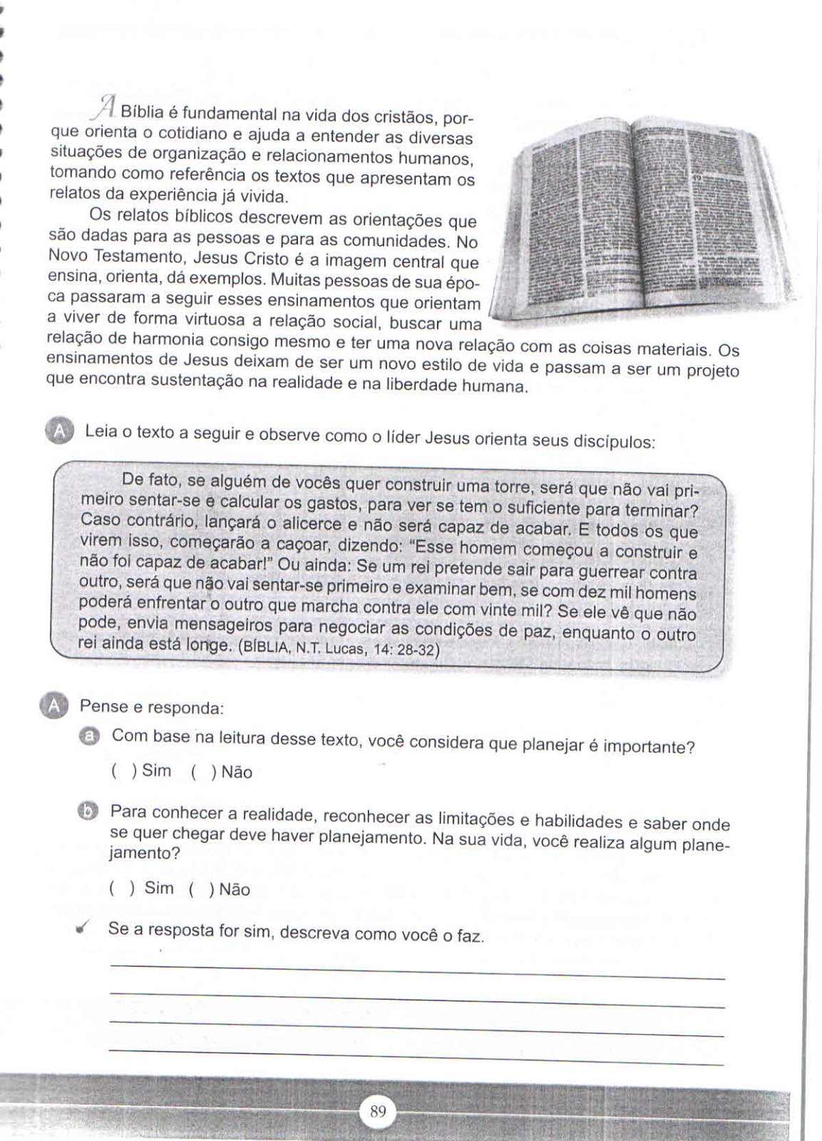 ENSINO RELIGIOSO: Textos Sagrados 1º Ano